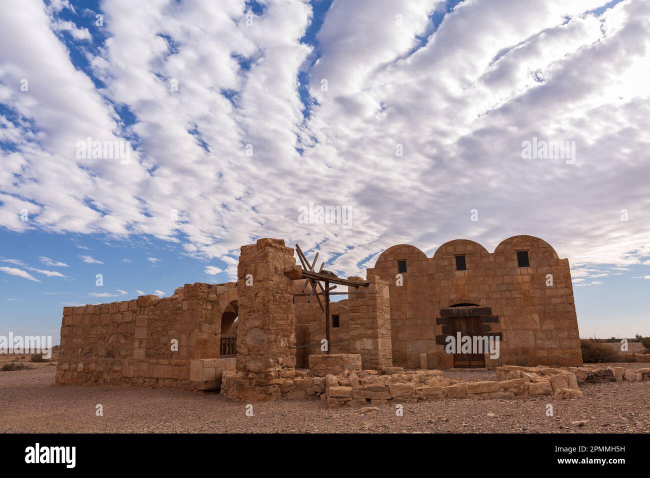 Ruins of the Desert Castles of Jordan Stock Photo - Alamy