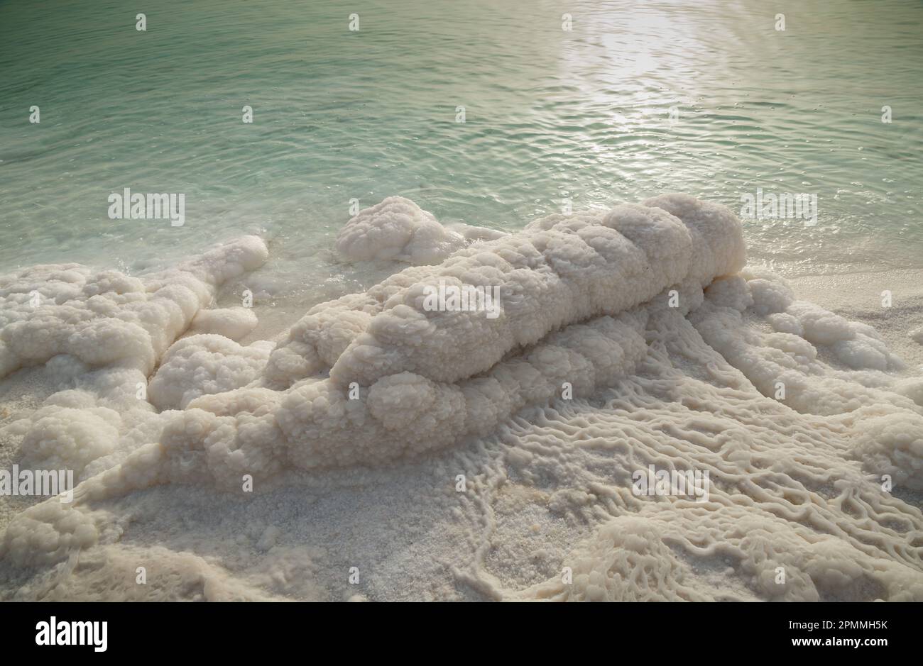 Salt formations of the Dead Sea Jordan Stock Photo - Alamy