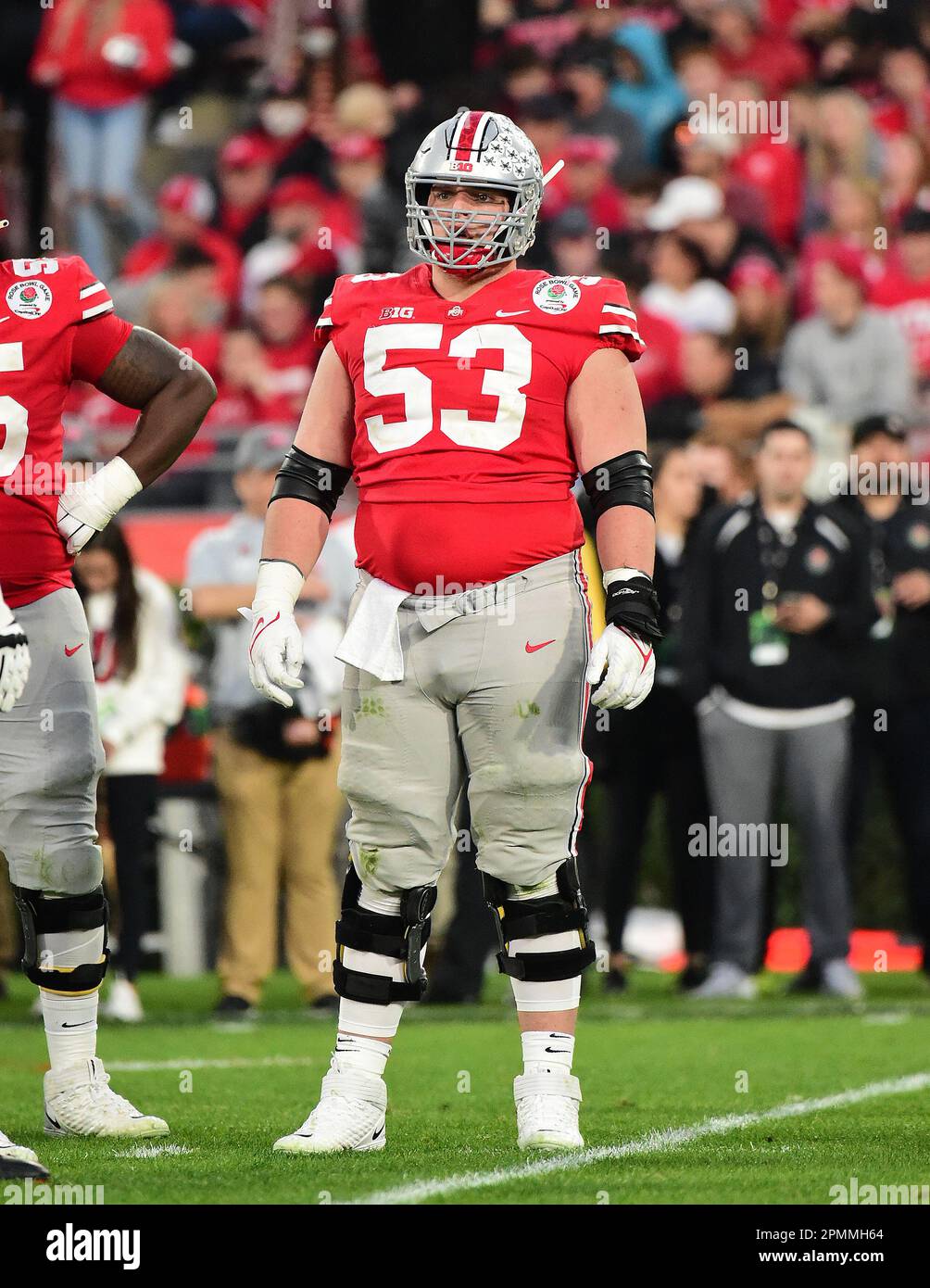 (FILE PHOTOS).former Ohio State buckeye Center (53) Luke Wypler is ...
