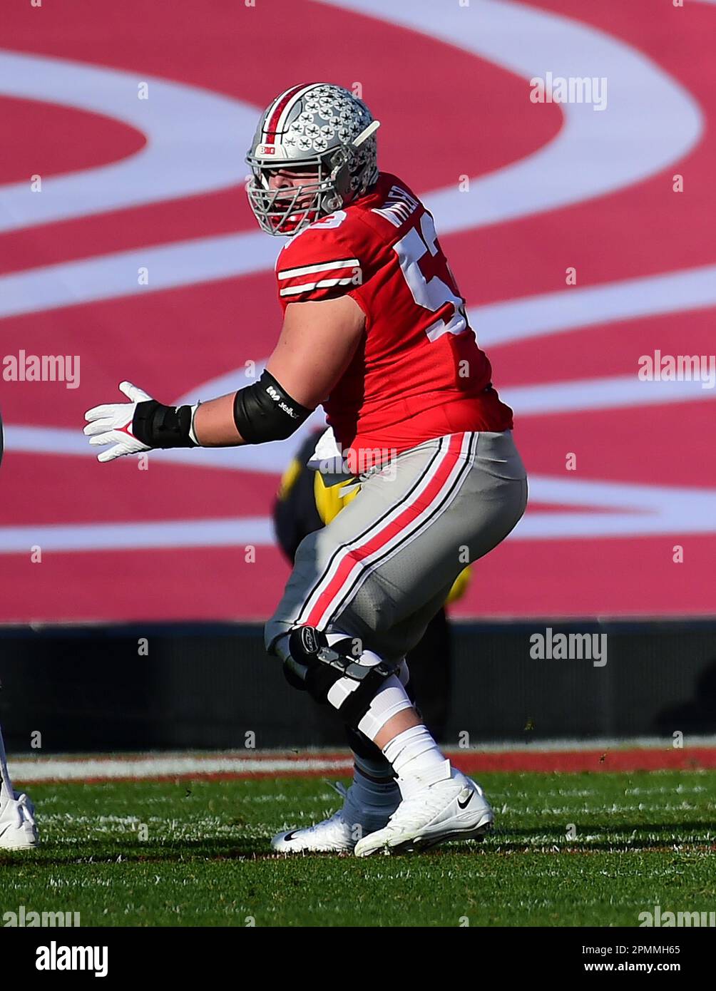 (FILE PHOTOS).former Ohio State buckeye Center (53) Luke Wypler is ...