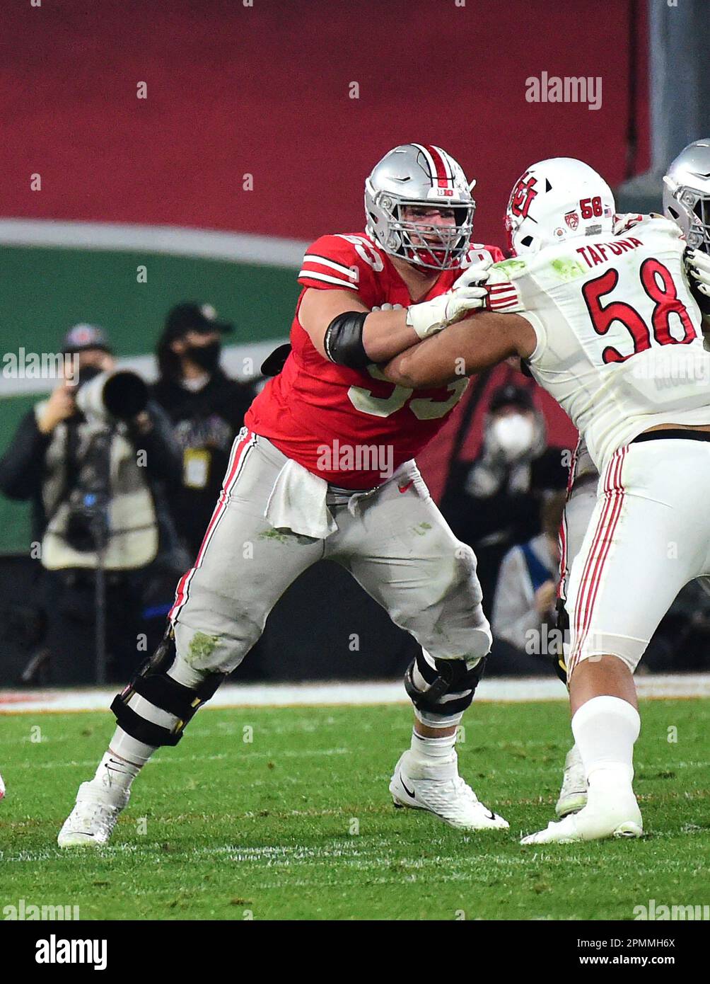 (FILE PHOTOS).former Ohio State buckeye Center (53) Luke Wypler is ...