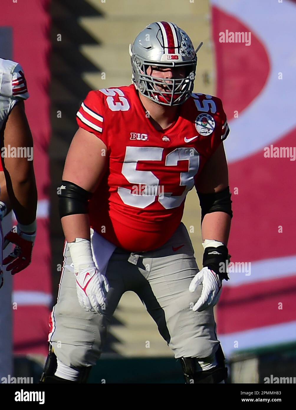(FILE PHOTOS).former Ohio State buckeye Center (53) Luke Wypler is ...