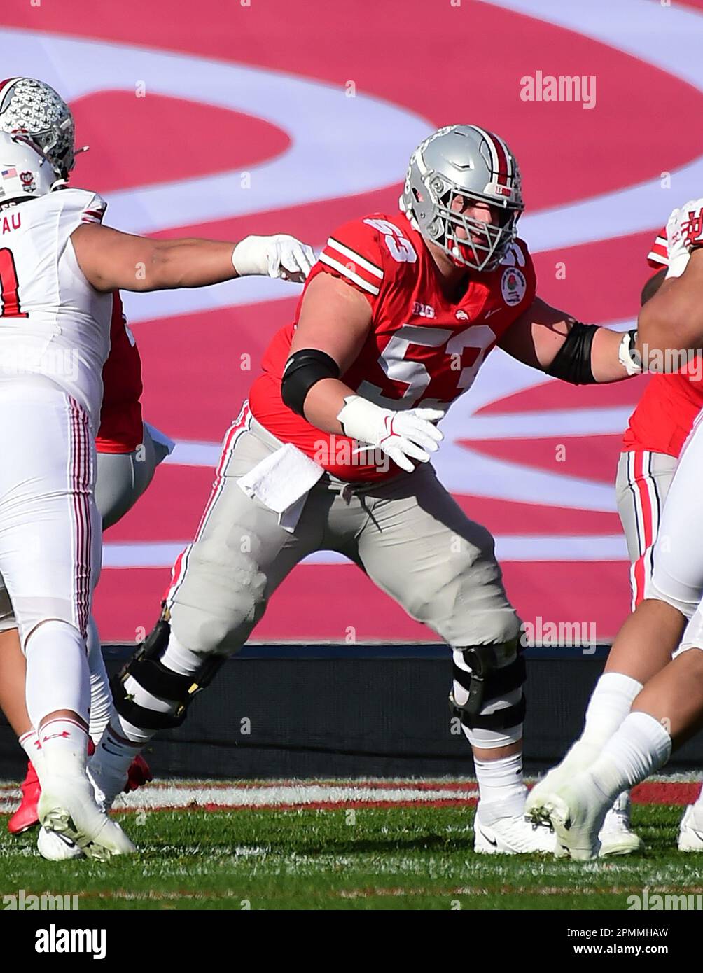 (FILE PHOTOS).former Ohio State buckeye Center (53) Luke Wypler is ...