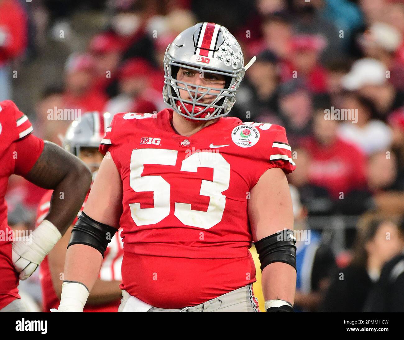 (FILE PHOTOS).former Ohio State buckeye Center (53) Luke Wypler is ...