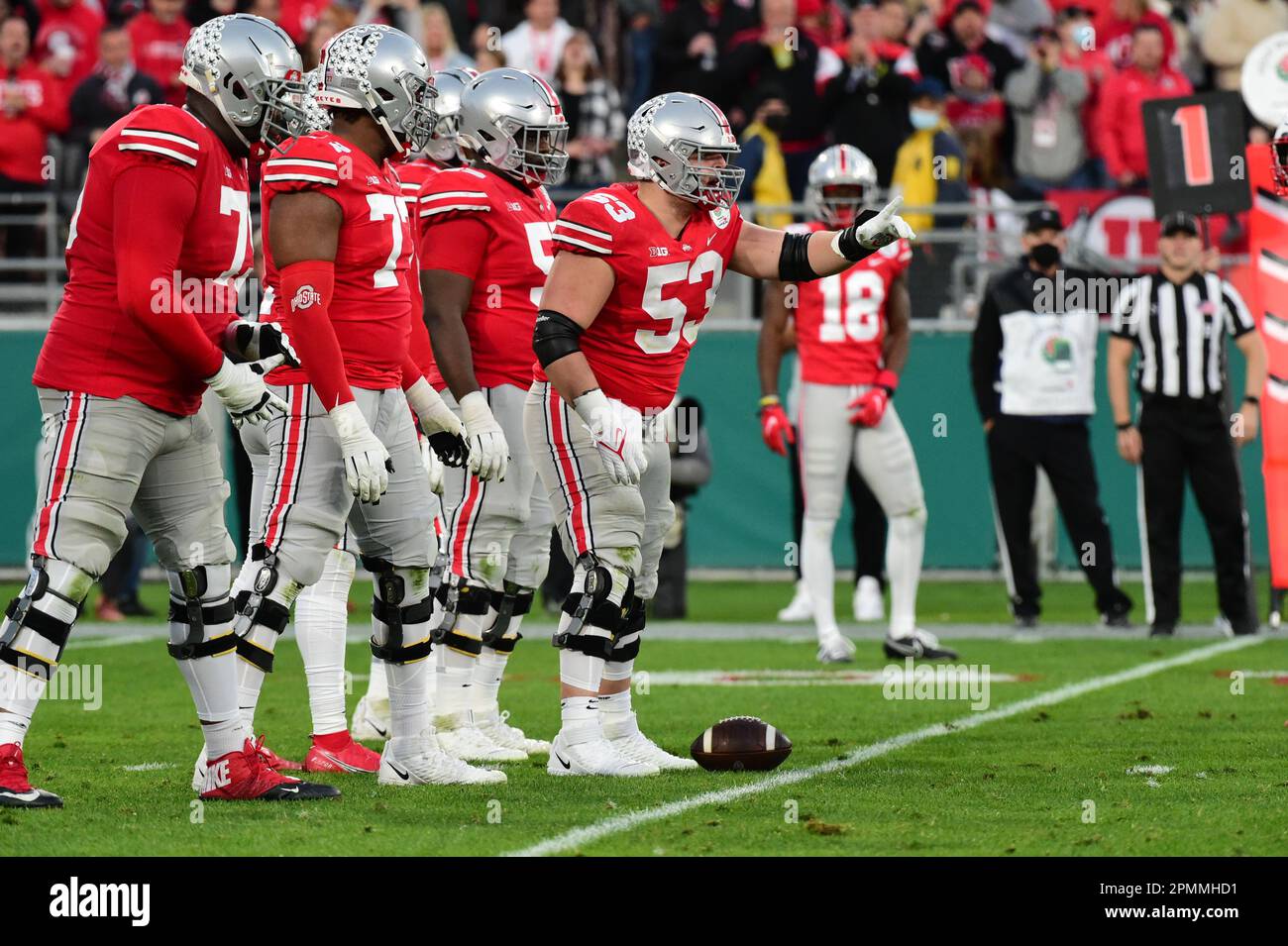 (FILE PHOTOS).former Ohio State buckeye Center (53) Luke Wypler is ...