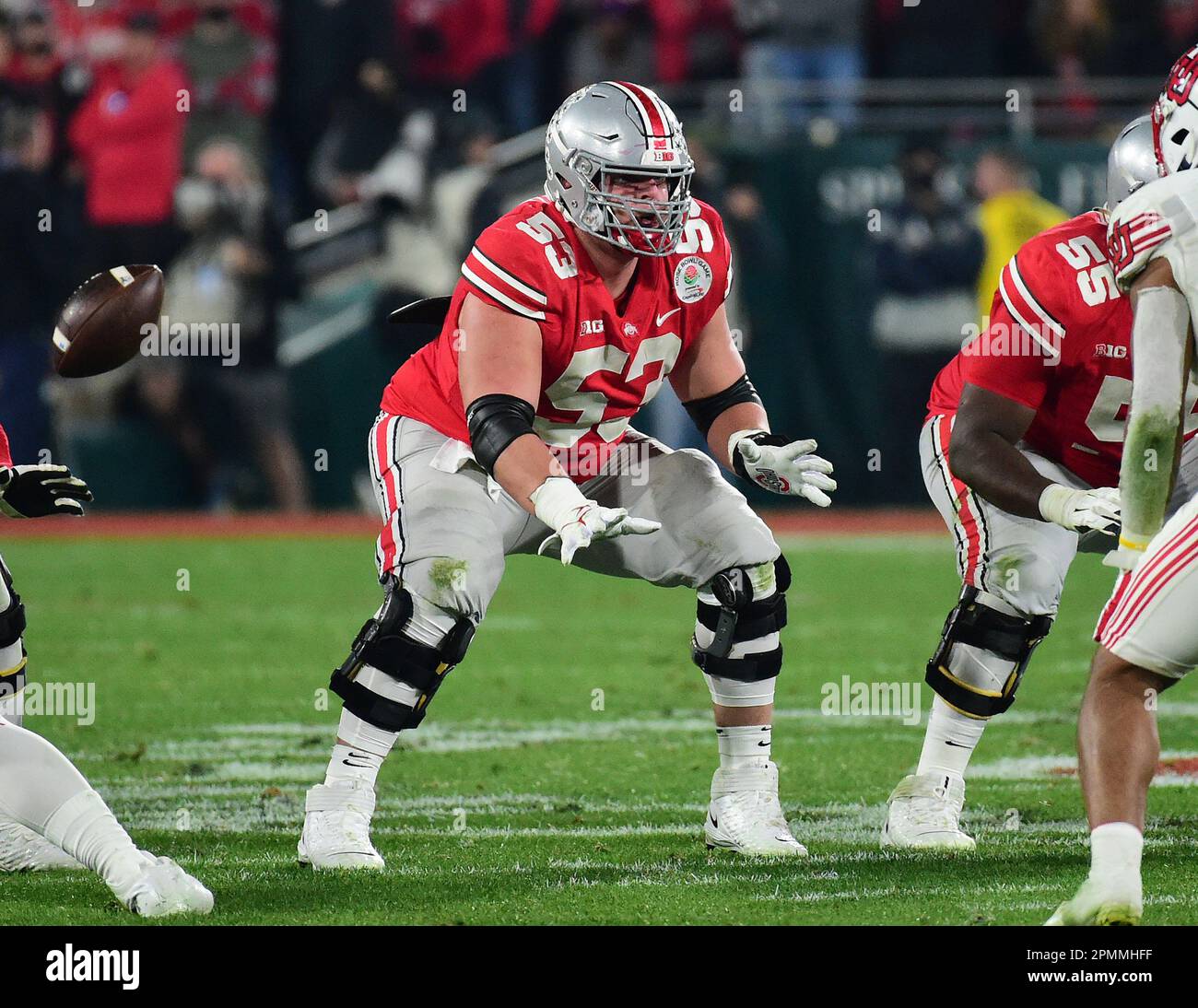 (FILE PHOTOS).former Ohio State buckeye Center (53) Luke Wypler is ...