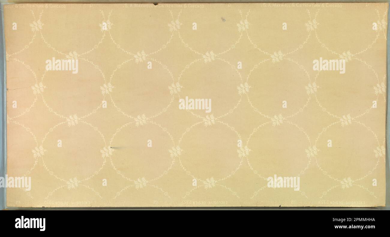Ceiling Paper (USA); Manufactured by Maxwell & Co., S.A. (United States ...