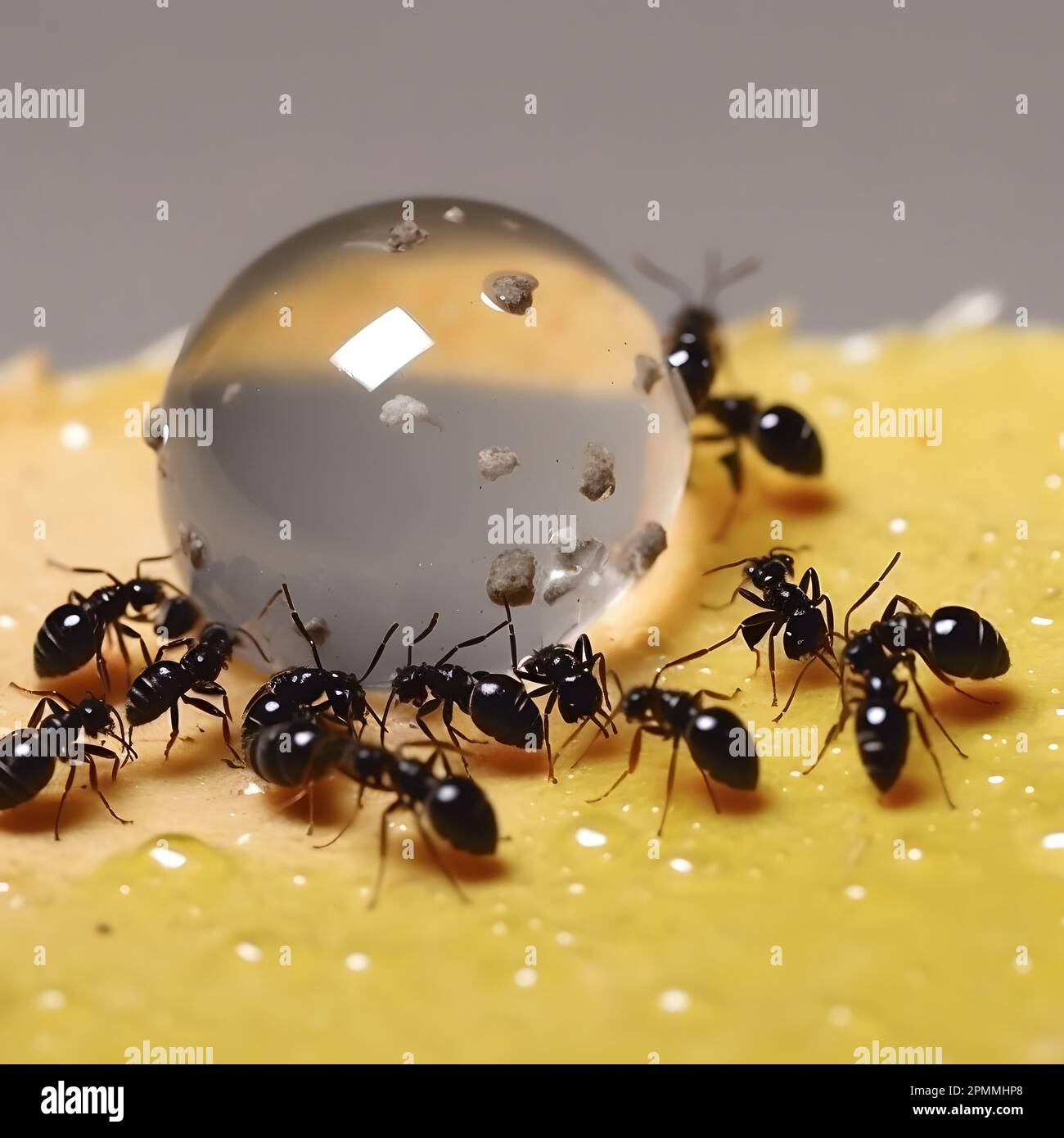 Ants Working Hard