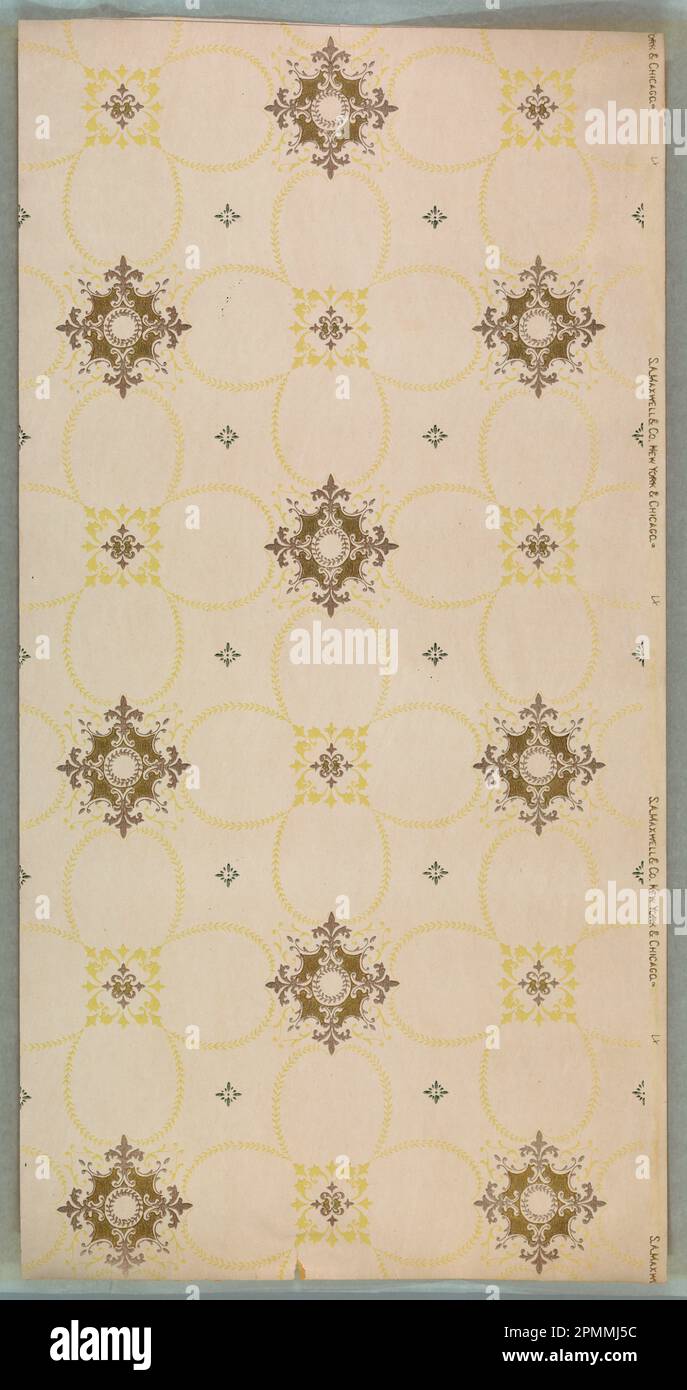Ceiling Paper (USA); Manufactured by Maxwell & Co., S.A. (United States ...