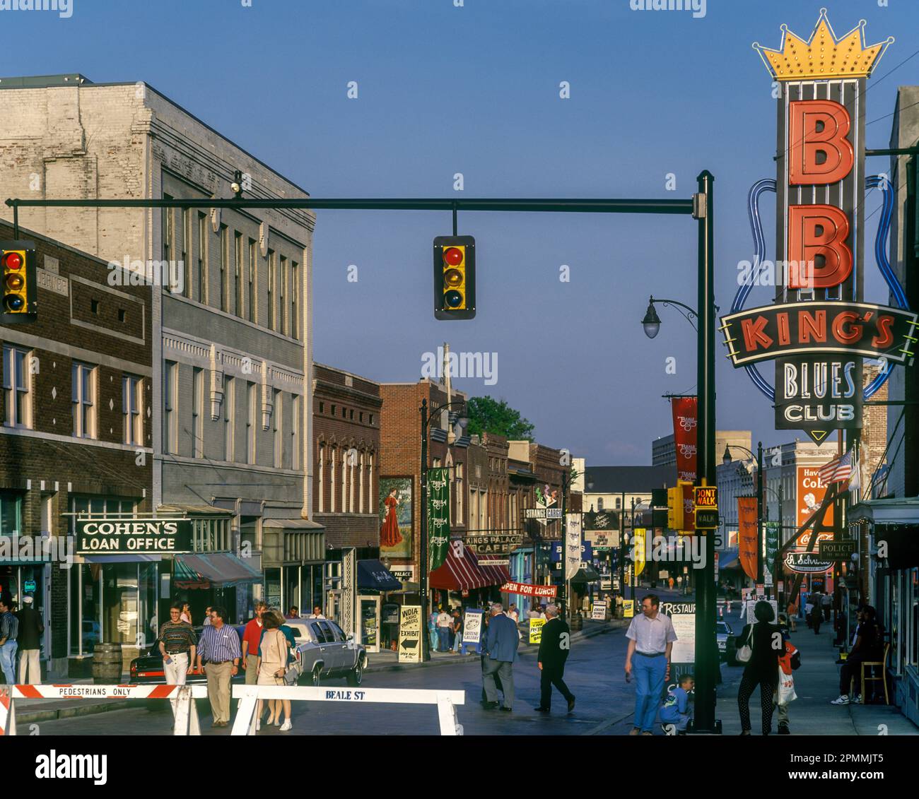 1992 HISTORICAL B B KING’S BLUES CLUB SIGN BEALE STREET MEMPHIS ...