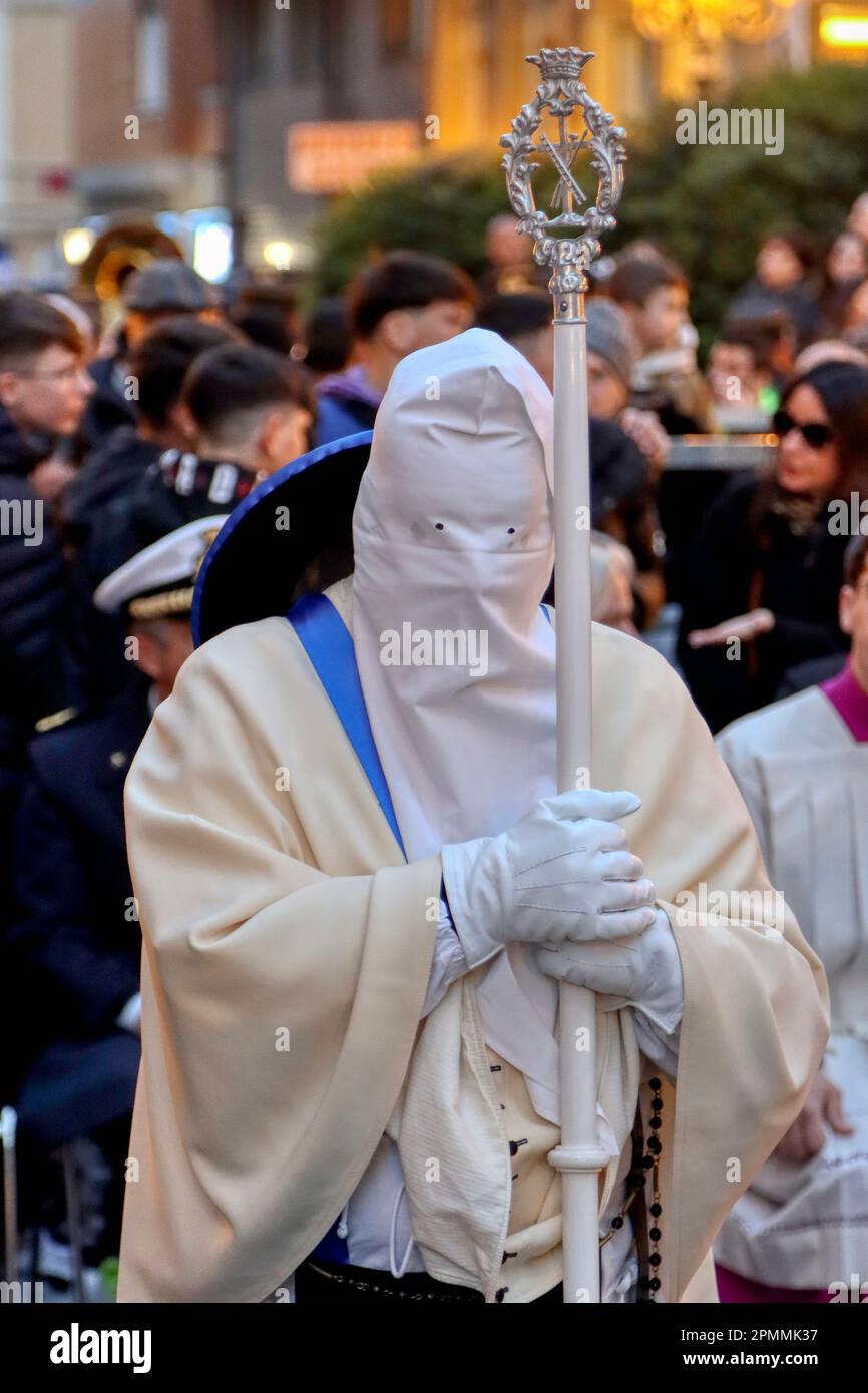 Holy Week Rites - Brothers on a pilgrimage to the main churches during ...