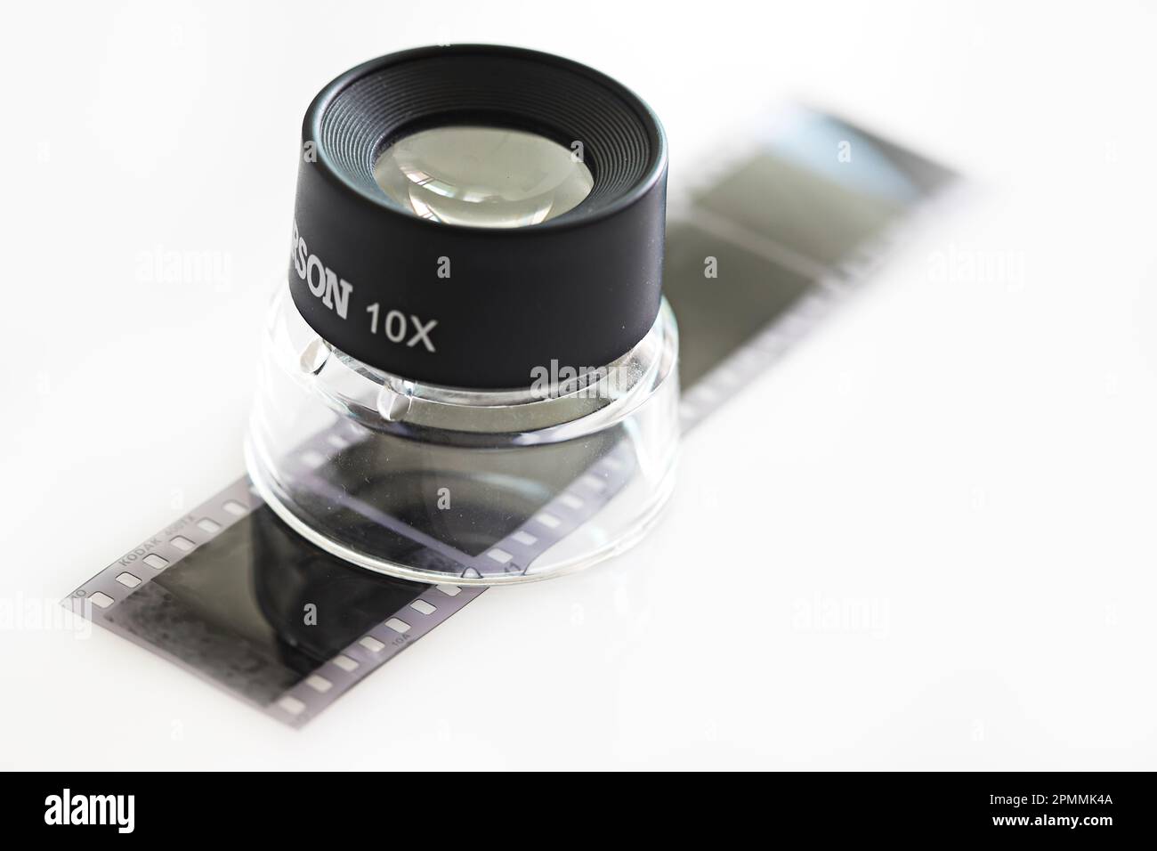 Black and white film negative viewer hi-res stock photography and ...