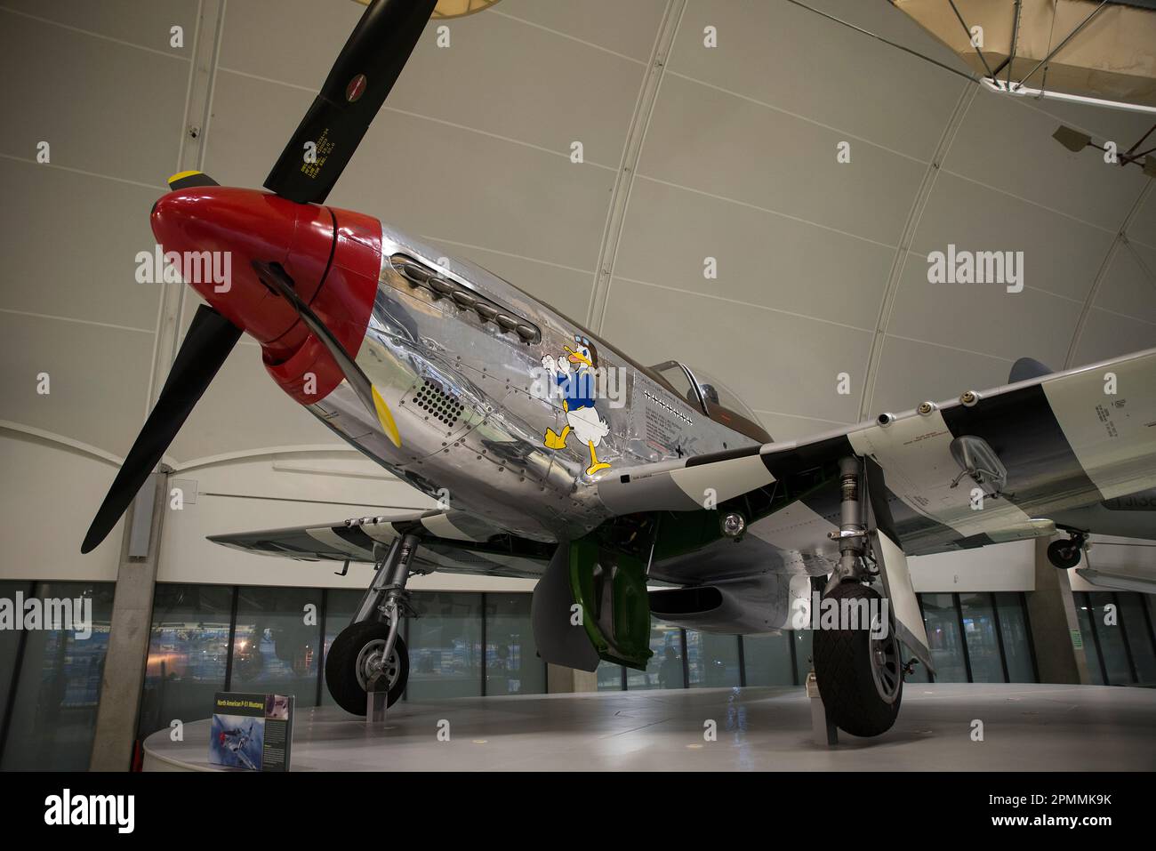 North American P-51D Mustang fighter aka Donald Duck Stock Photo - Alamy