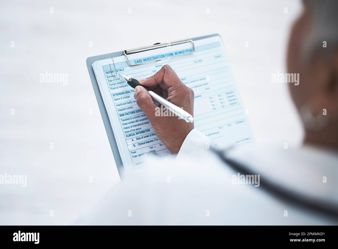 Health inspection form hi-res stock photography and images - Alamy