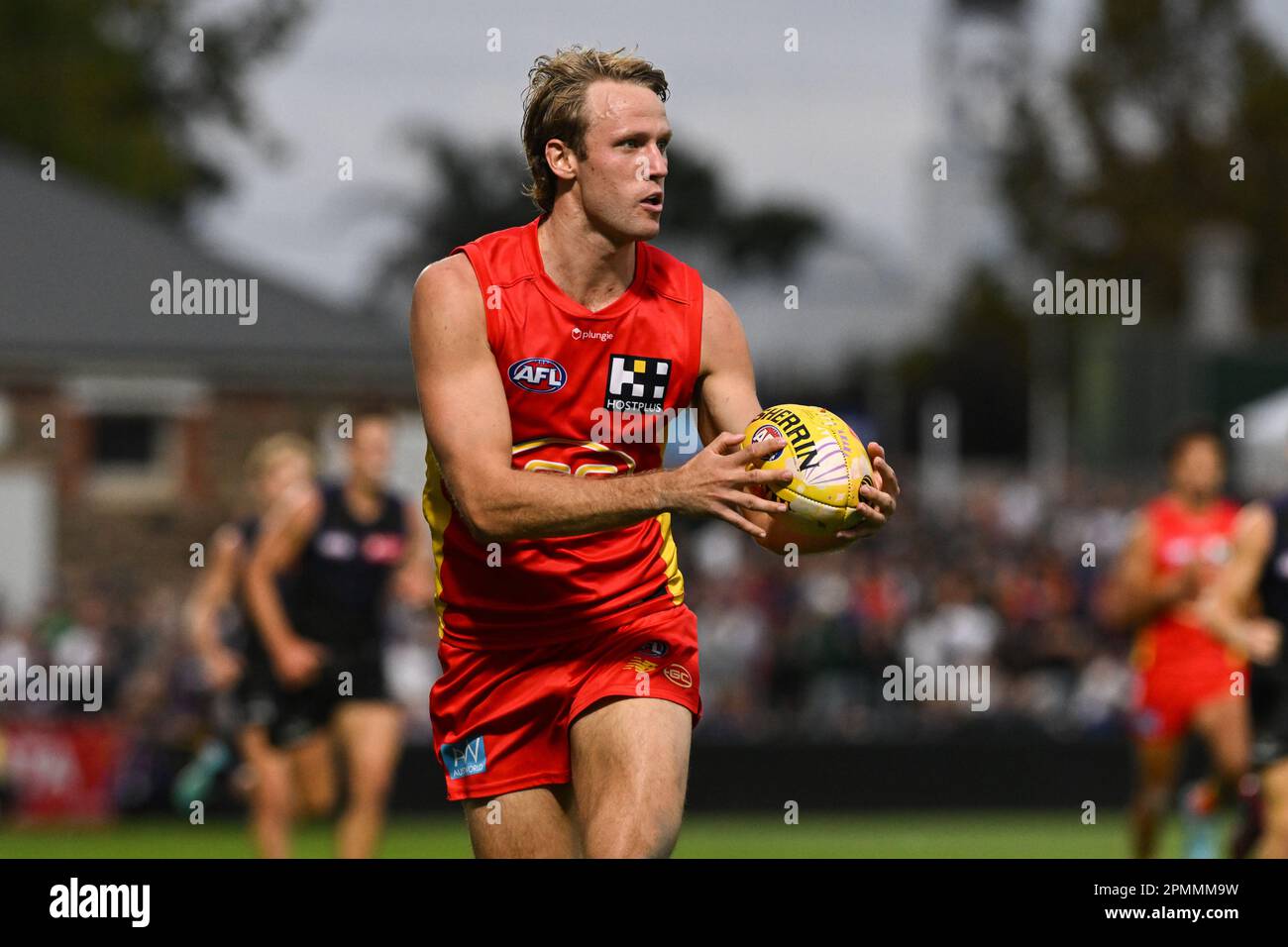 Jack Lukosius of the Gold Coast Suns during the AFL Round 5 match ...