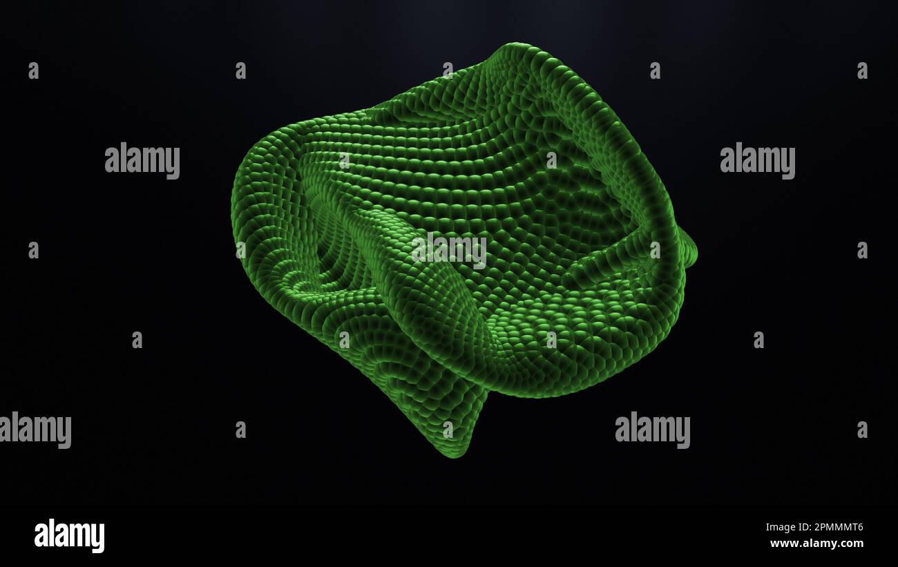 Abstract organic shape of sphere particles Stock Photo - Alamy