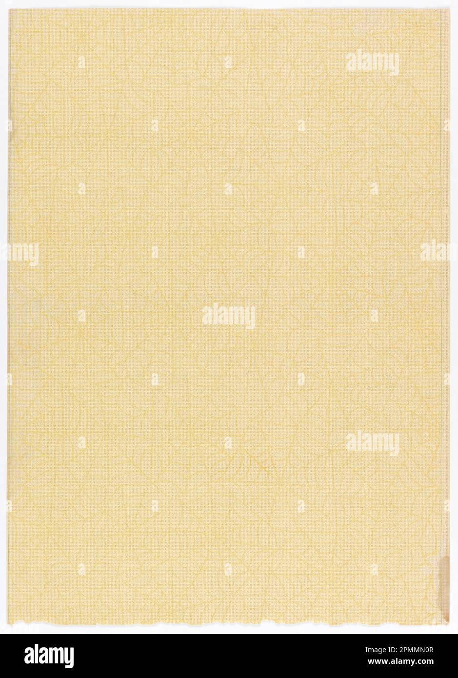 Sidewall - Sample (USA); machine-printed; 69 x 47 cm (27 3/16 x 18 1/2 ...