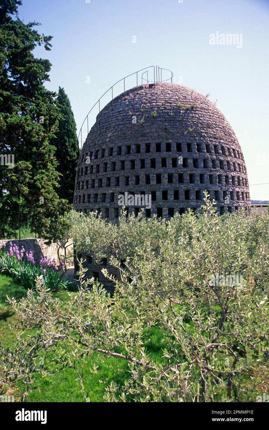 Engineer Knapen's air well, intended by temperature differences night ...