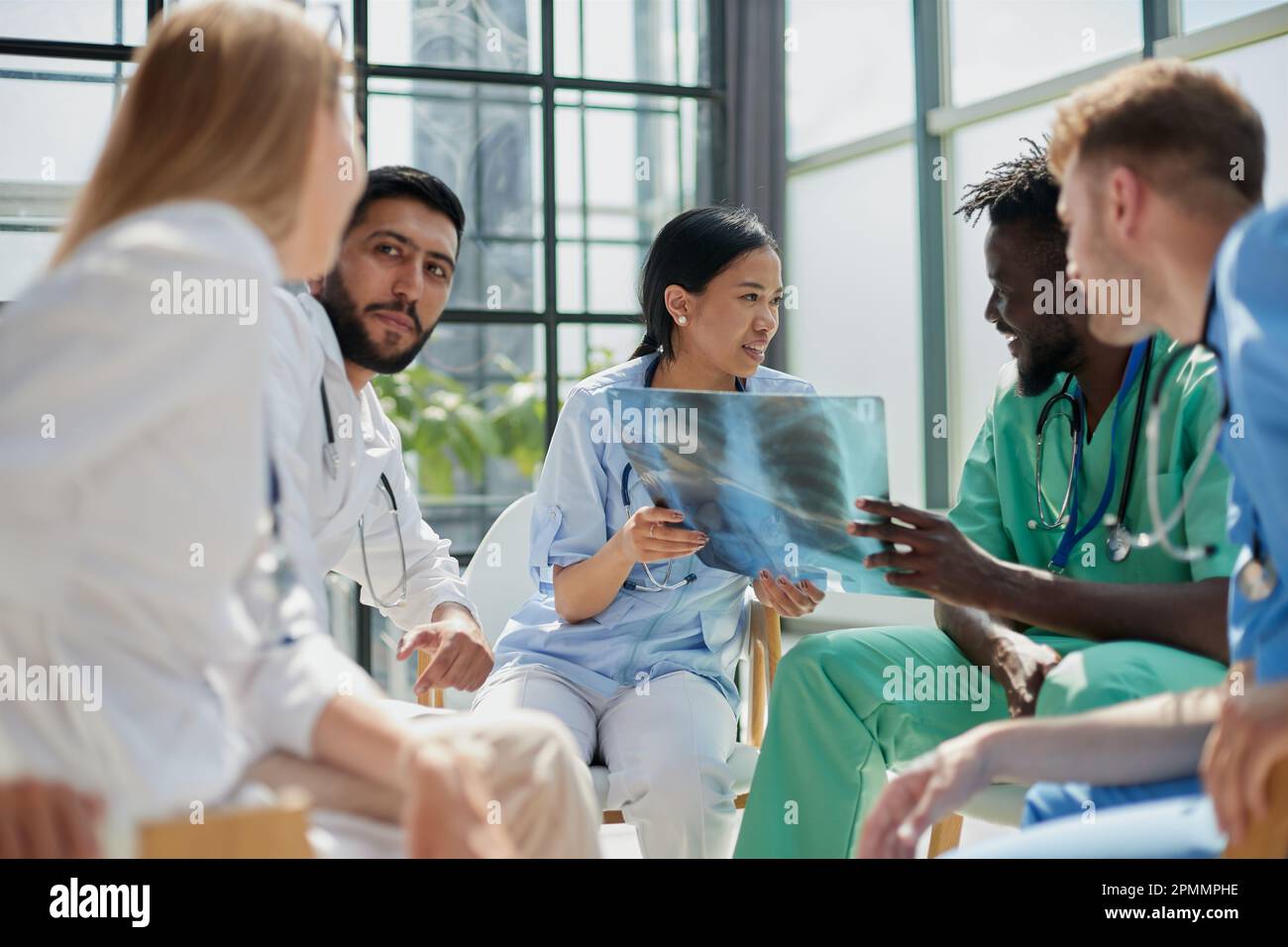 Group of Doctors and nurses Concept Teamwork in hospital for success ...