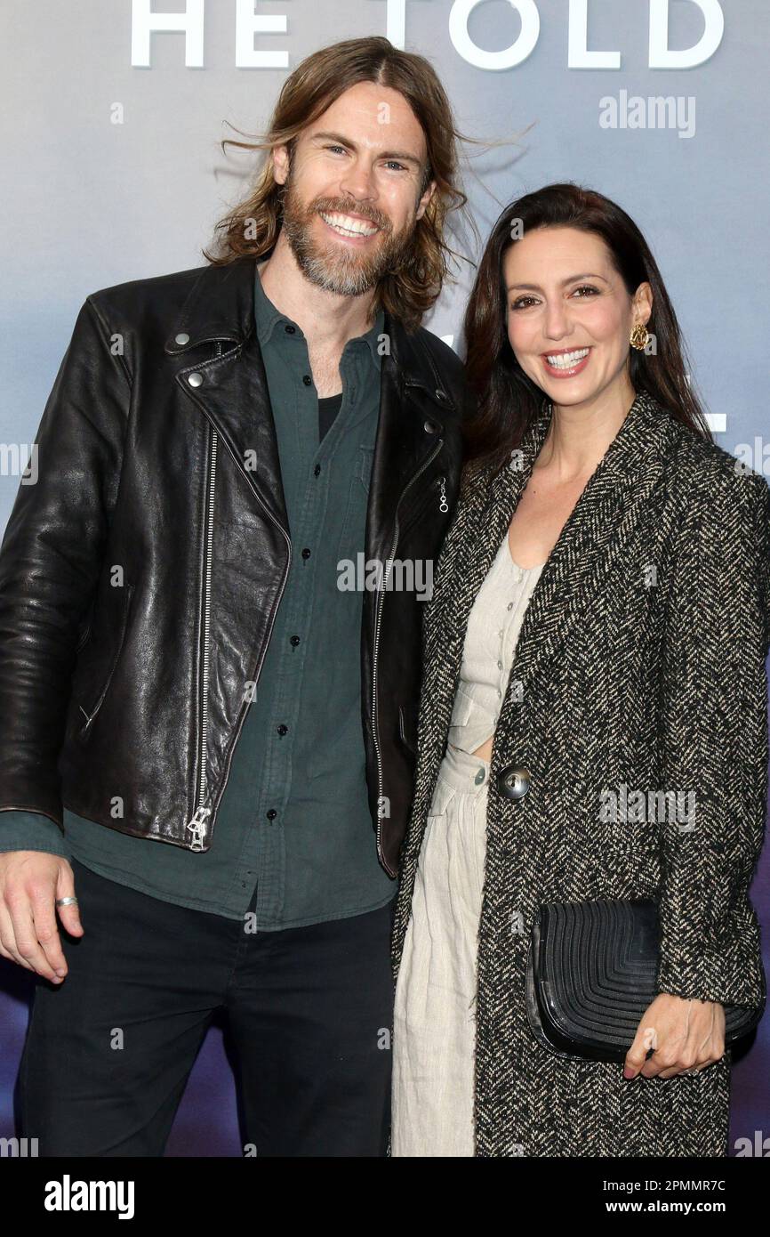 Los Angeles, CA. 13th Apr, 2023. Geordie Robinson, Emily Somers at ...