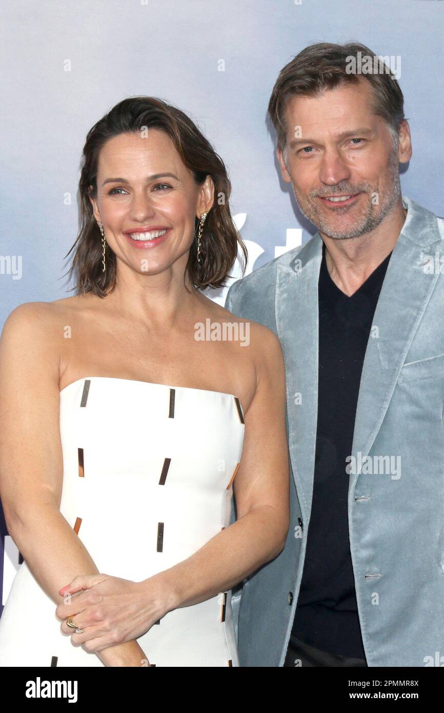 Los Angeles, CA. 13th Apr, 2023. Jennifer Garner, Nikolaj Coster-Waldau ...
