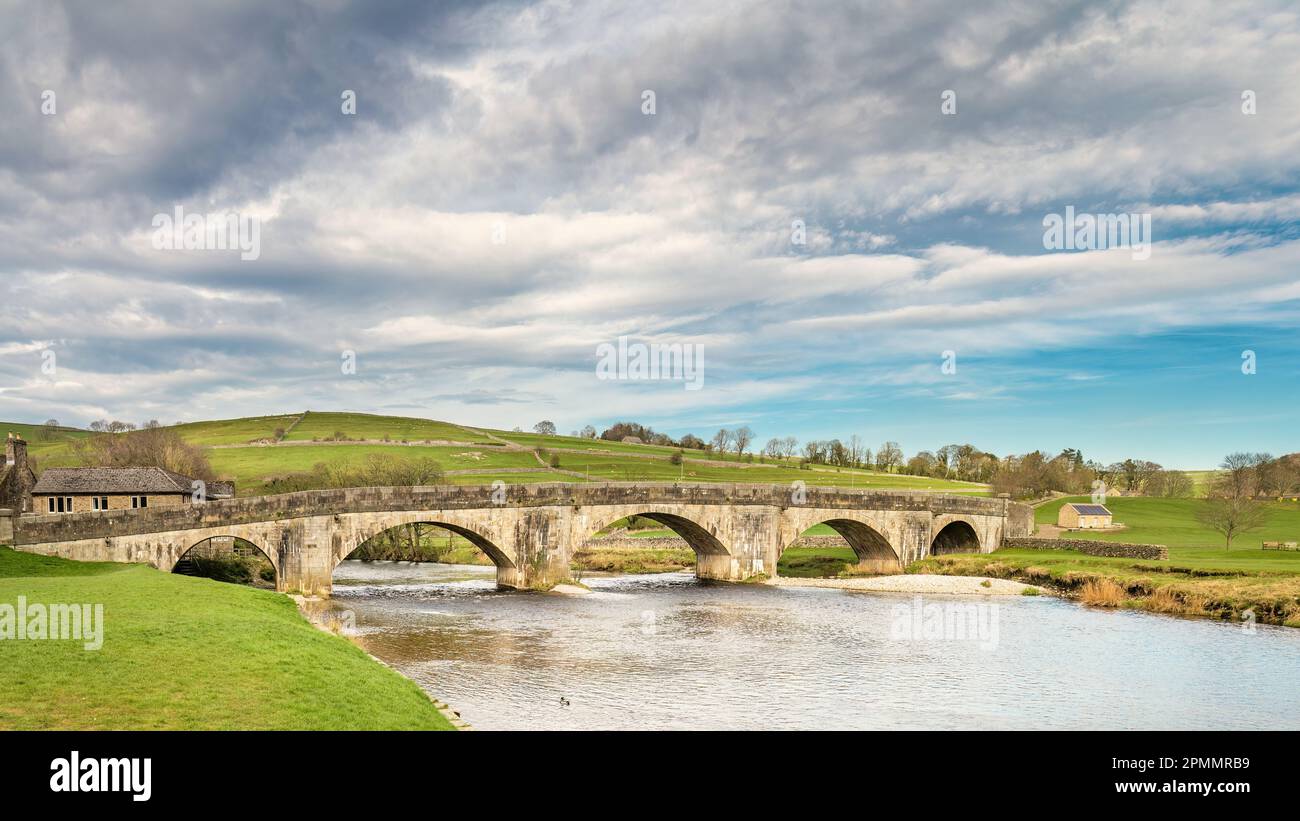 Burnsall Bridge, Yorkshire Dales National Park, England; April 10, 2023 ...