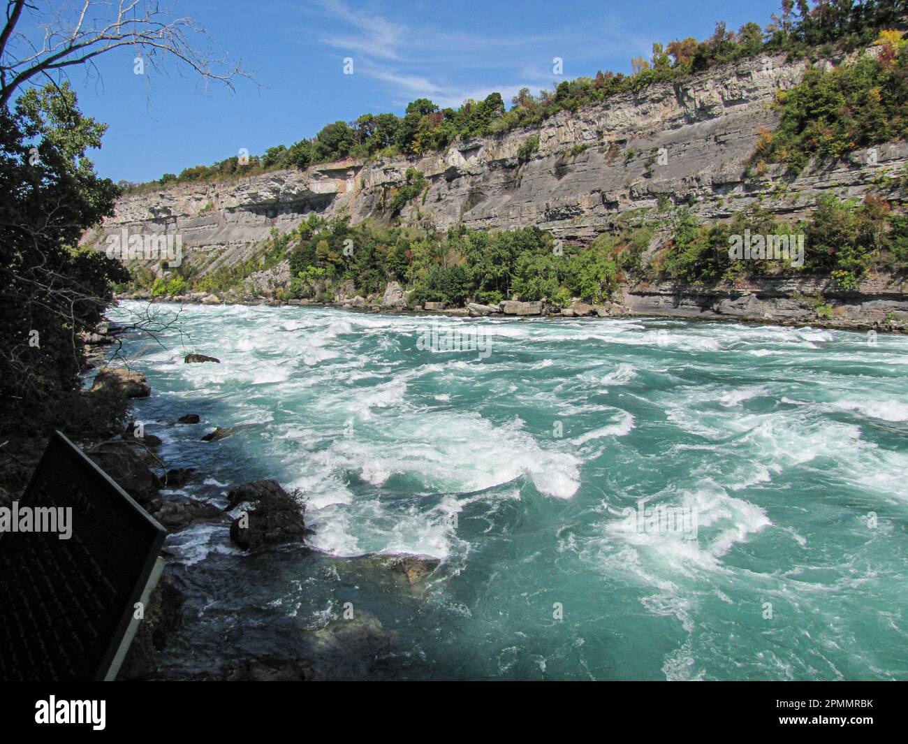 White Water Walk. Niagara river, Onterio, Canada Stock Photo - Alamy