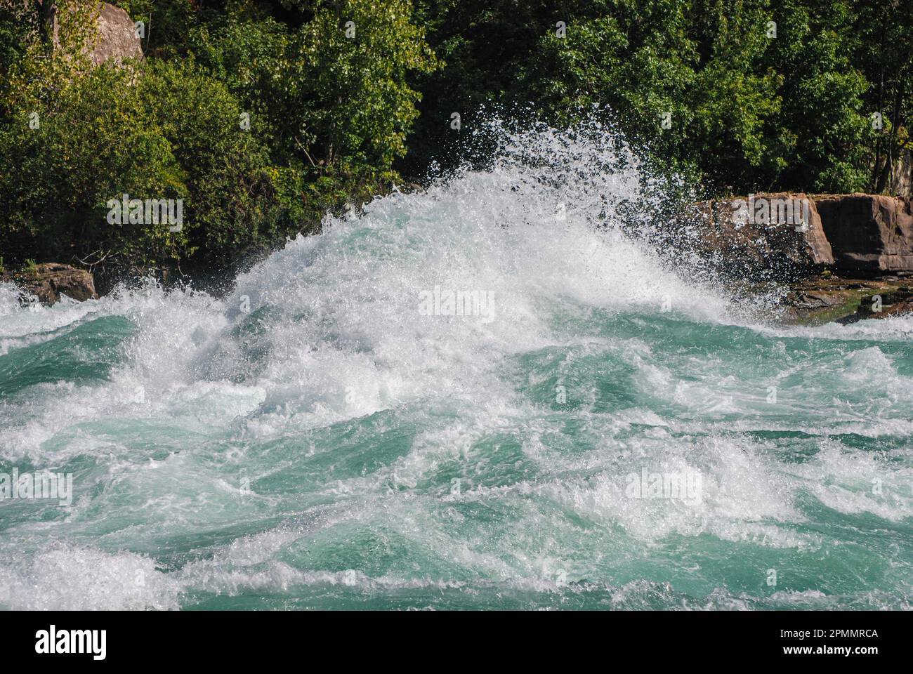 White Water Walk. Niagara river, Onterio, Canada Stock Photo - Alamy