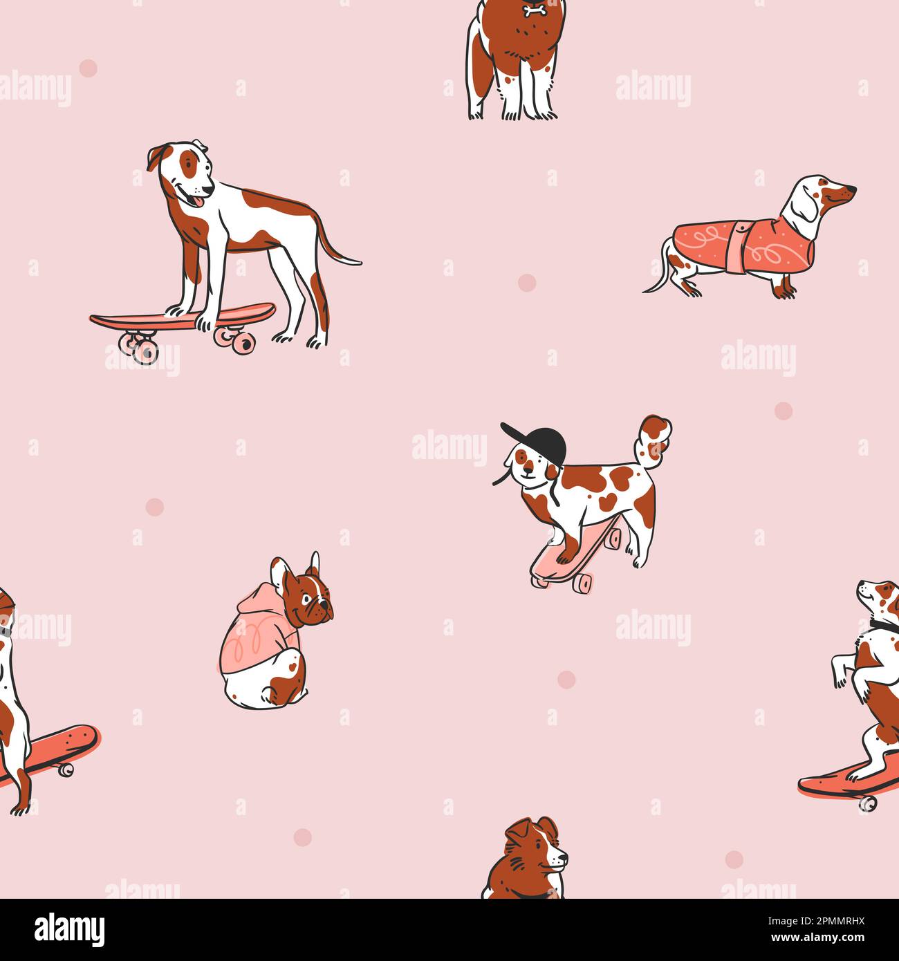 Hand drawn vector abstract graphic line art seamless pattern with ...