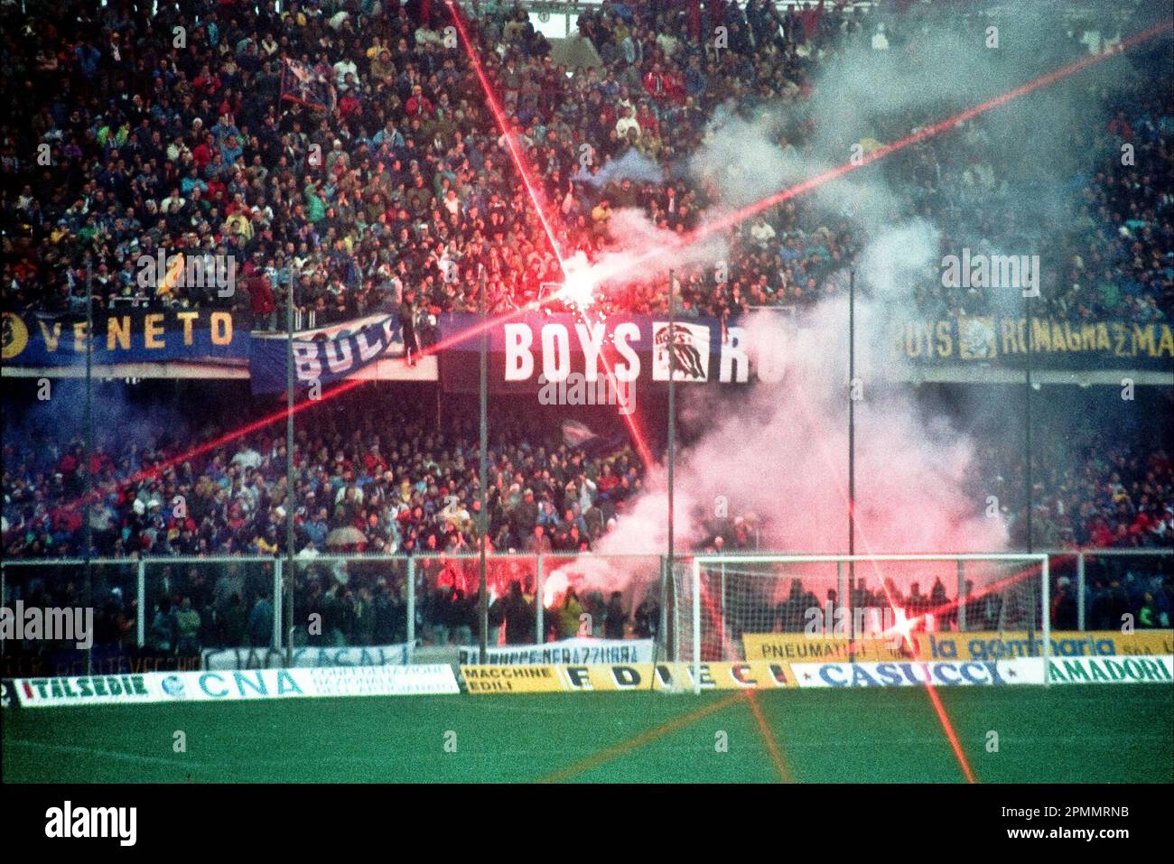 Italy ultras season 1990-91 Serie A - in the photo - cesena-inter Stock ...
