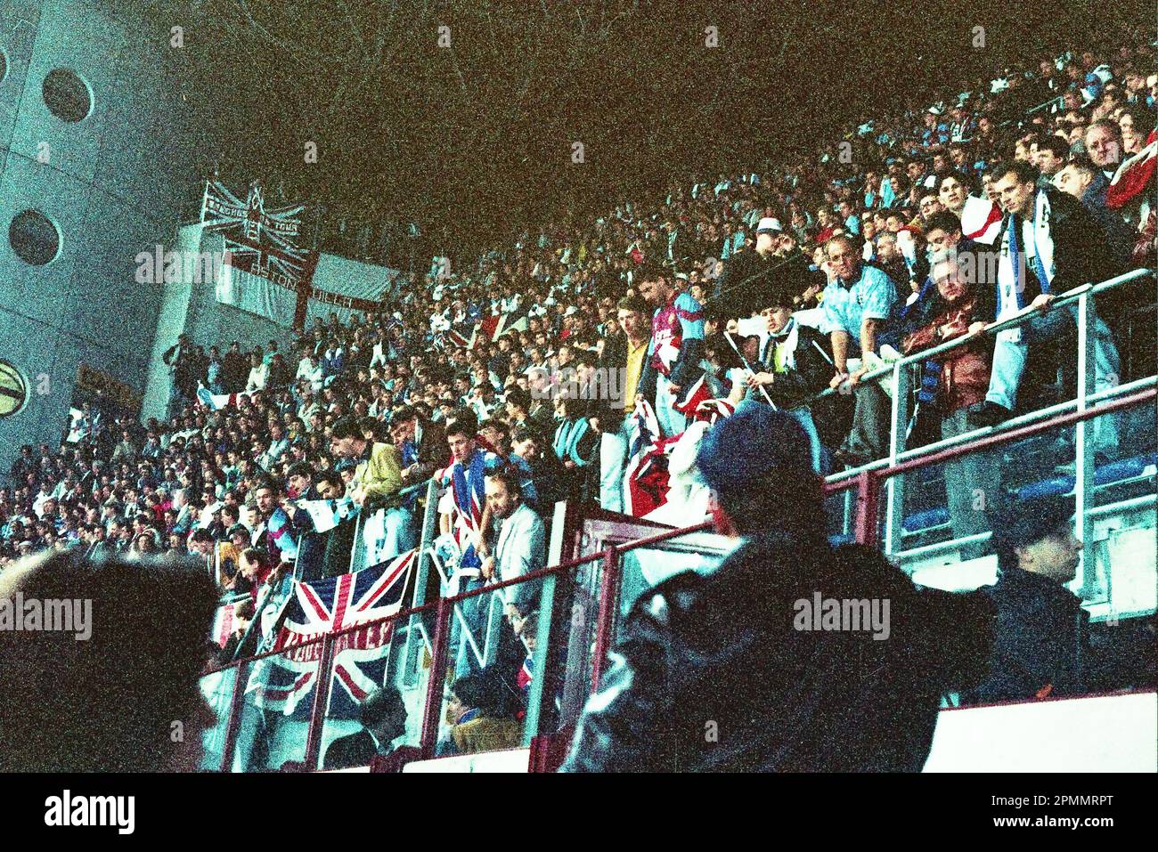 Italy ultras season 1990-91 Uefa cup - in the photo - inter-aston villa ...