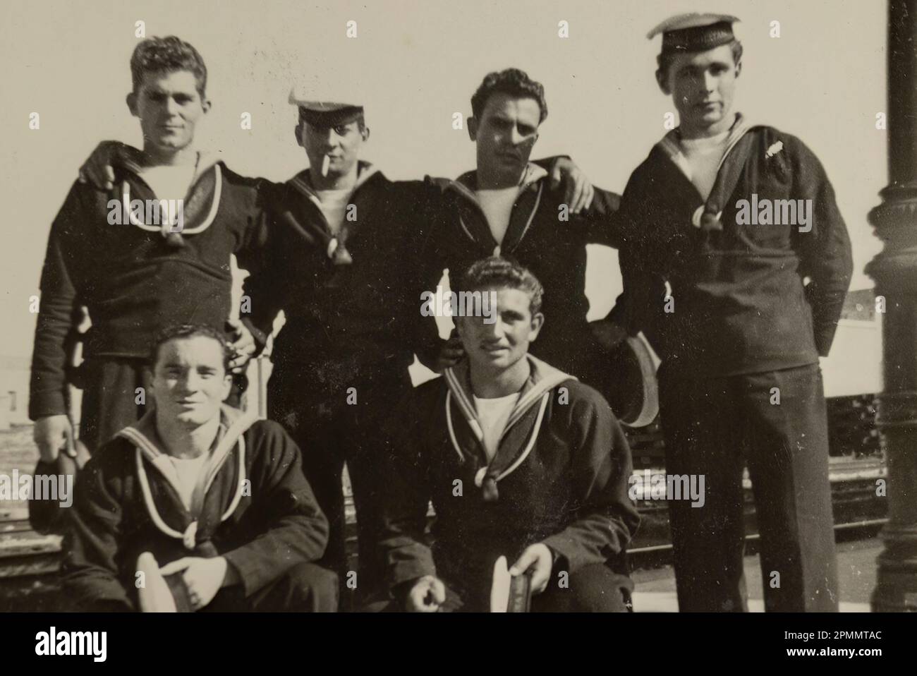 Rome, Italy may 1951: Portrait of a group of young and proud Italian ...