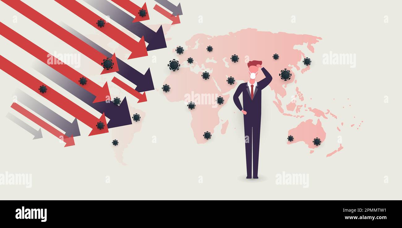 Global Economic Downfall Because of the Corona Virus Pandemic - Waves ...