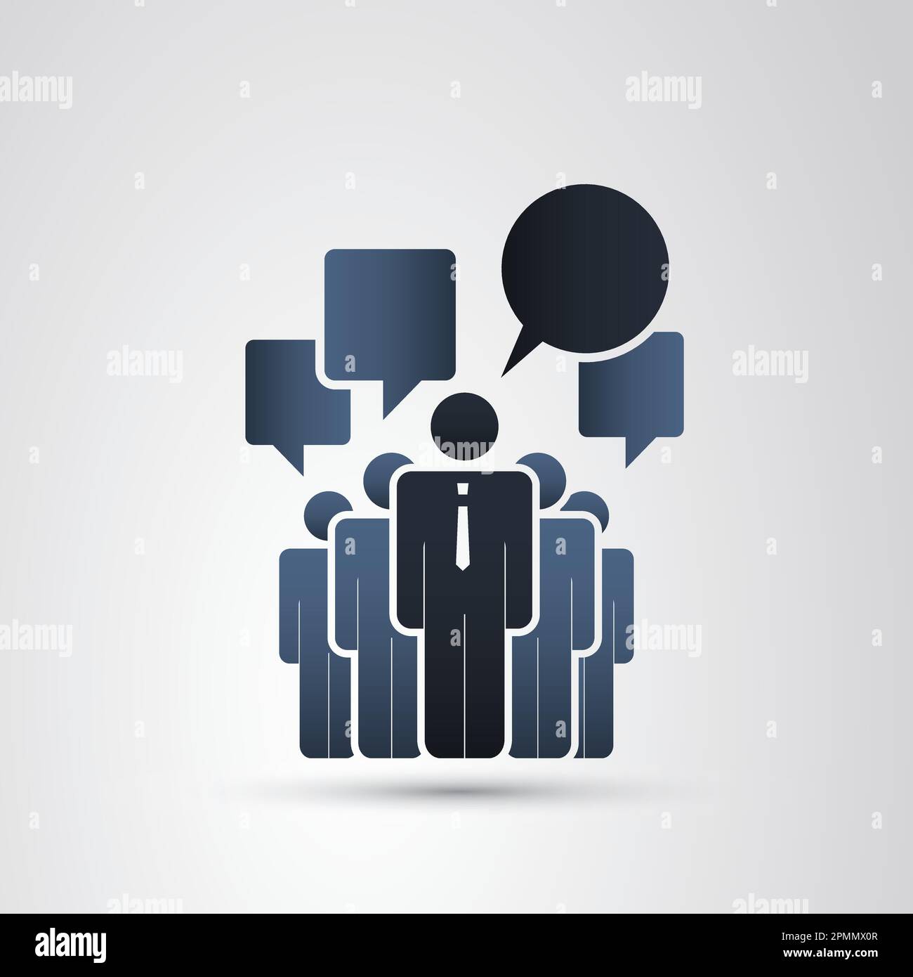 The Real Leader - Business Men Icons Stock Vector Image & Art - Alamy