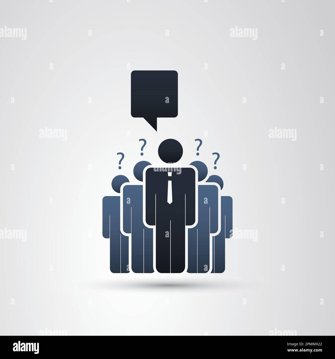 The Real Leader - Business Men Icons Stock Vector Image & Art - Alamy