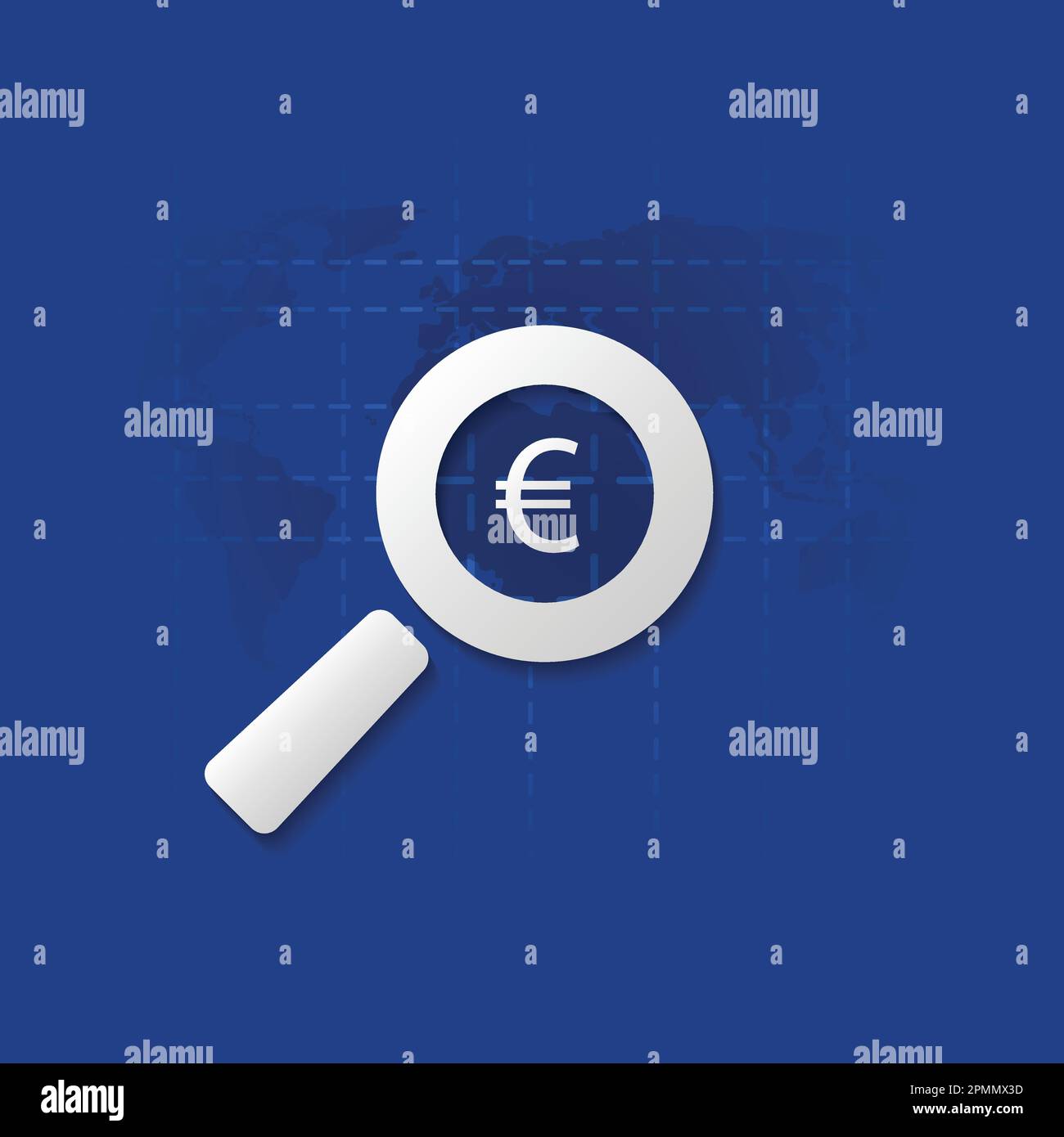 Business Analysis, Audit or Financial Report Icon, Findings Symbol with ...