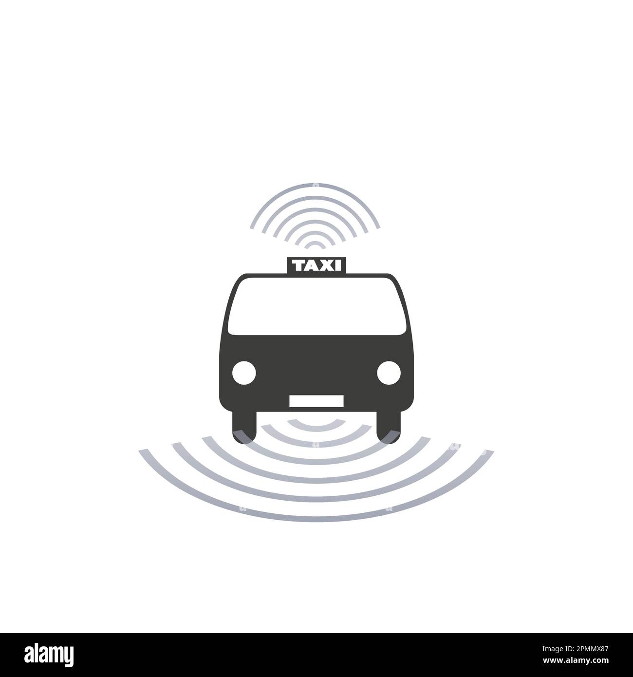 Self-Driving Taxi Design Concept For Logo, Mobile Application UI ...