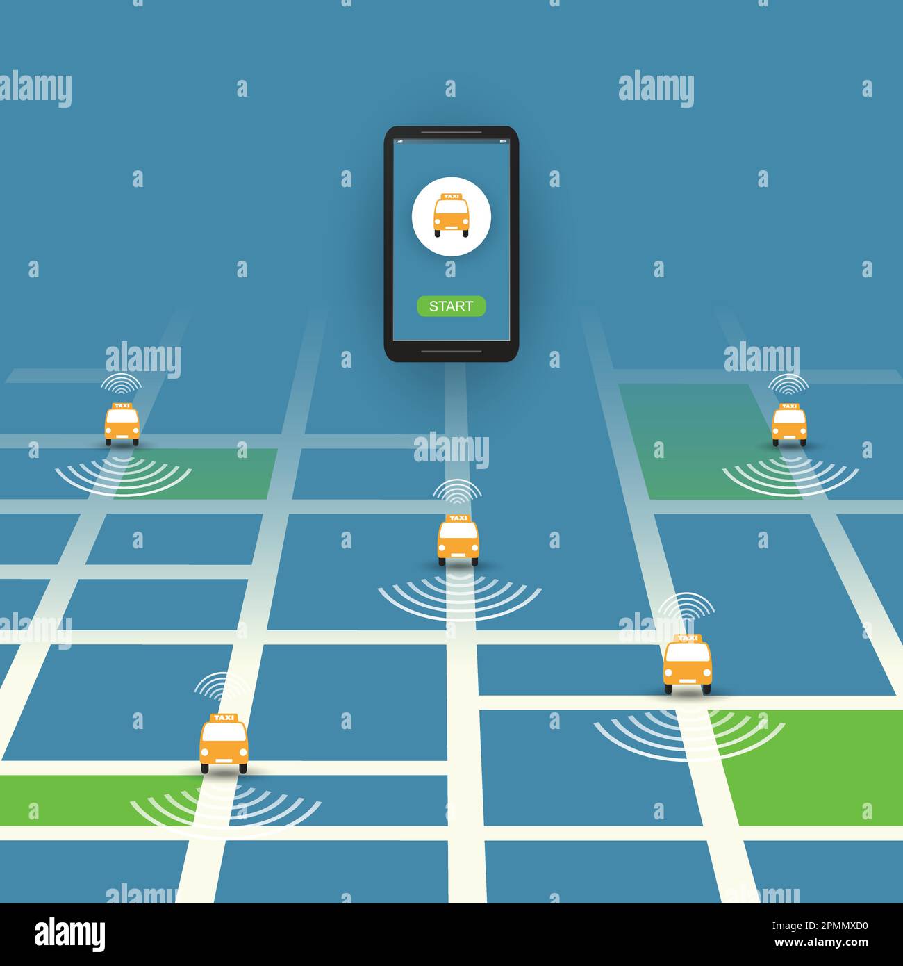 Radar map app Stock Vector Images - Alamy