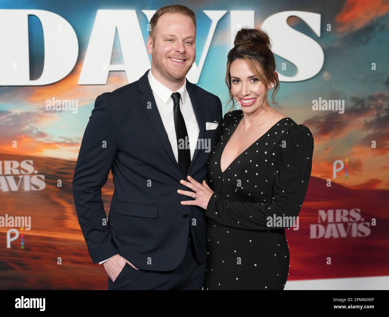Los Angeles, USA. 13th Apr, 2023. (L-R) Mark Lammerding and Tara ...