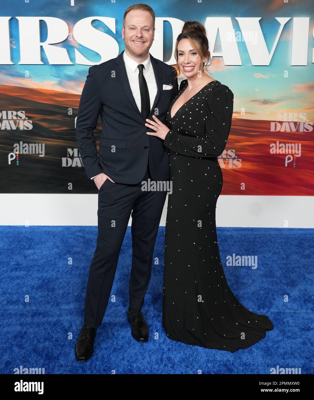 Los Angeles, USA. 13th Apr, 2023. (L-R) Mark Lammerding and Tara ...