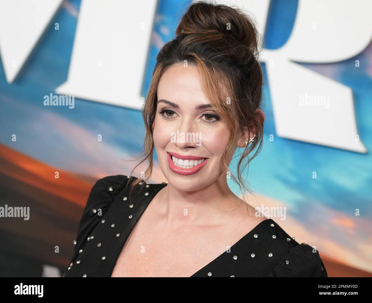 Los Angeles, USA. 13th Apr, 2023. Tara Hernandez arrives at the Peacock ...