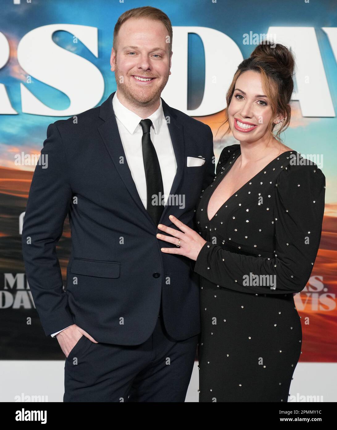 Los Angeles, USA. 13th Apr, 2023. (L-R) Mark Lammerding and Tara ...