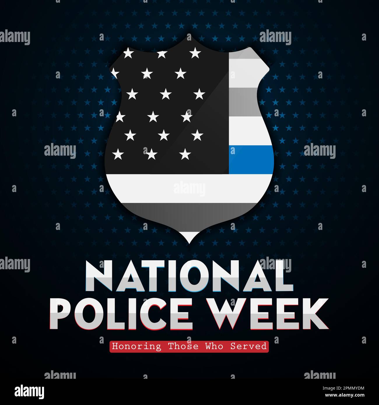 National Police Week. Celebrated in the United States in May. Honoring ...