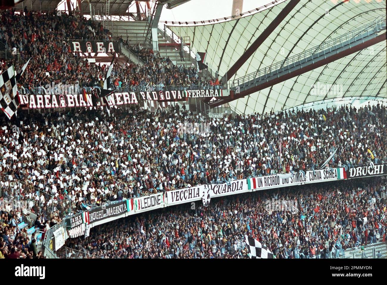Italy ultras season 1990-91 Serie A - in the photo - juventus-inter ...