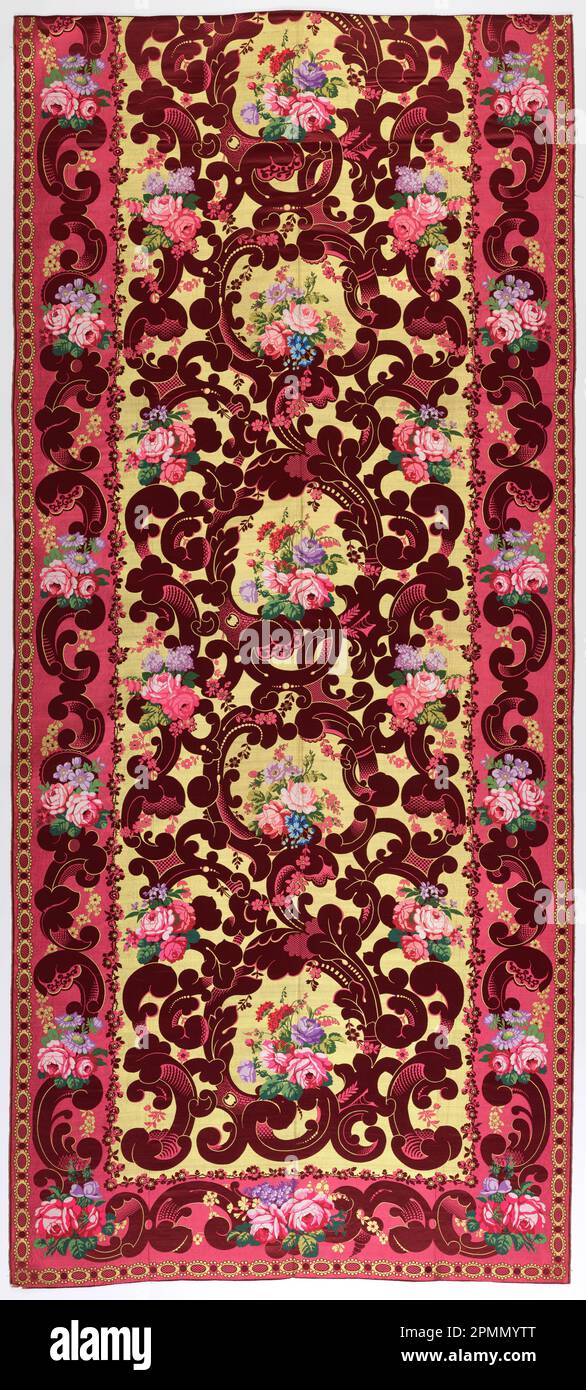 Hanging (France); silk; Warp x Weft: 370 x 162.5 cm (12 ft. 1 11/16 in ...