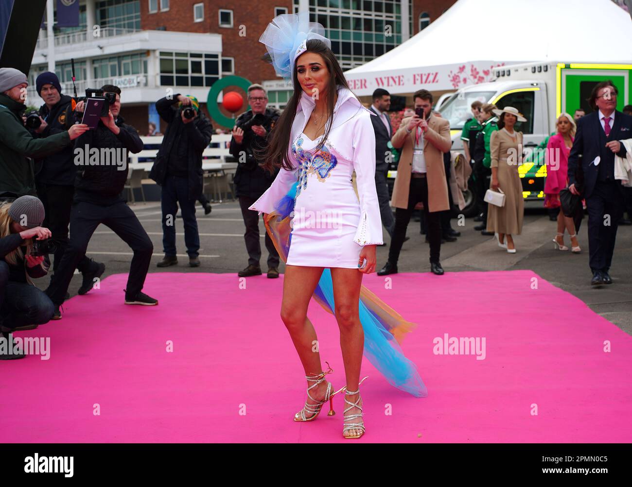 Louise Foley during day two of the Randox Grand National Festival at ...