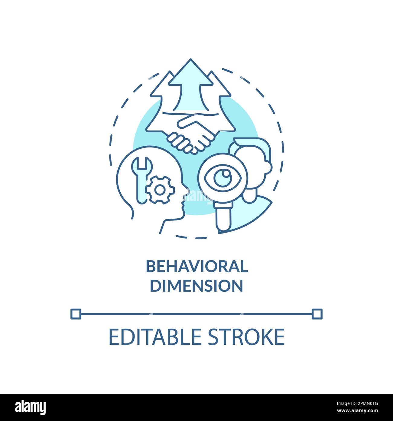 Behavioral dimension turquoise concept icon Stock Vector Image & Art ... Behavioral dimension turquoise concept icon Stock Vector Image & Art ...