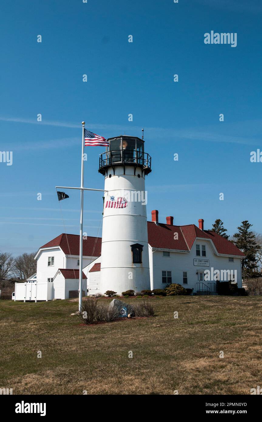 Chatham Lighthouse, here you can see the powerful beam that reaches out ...