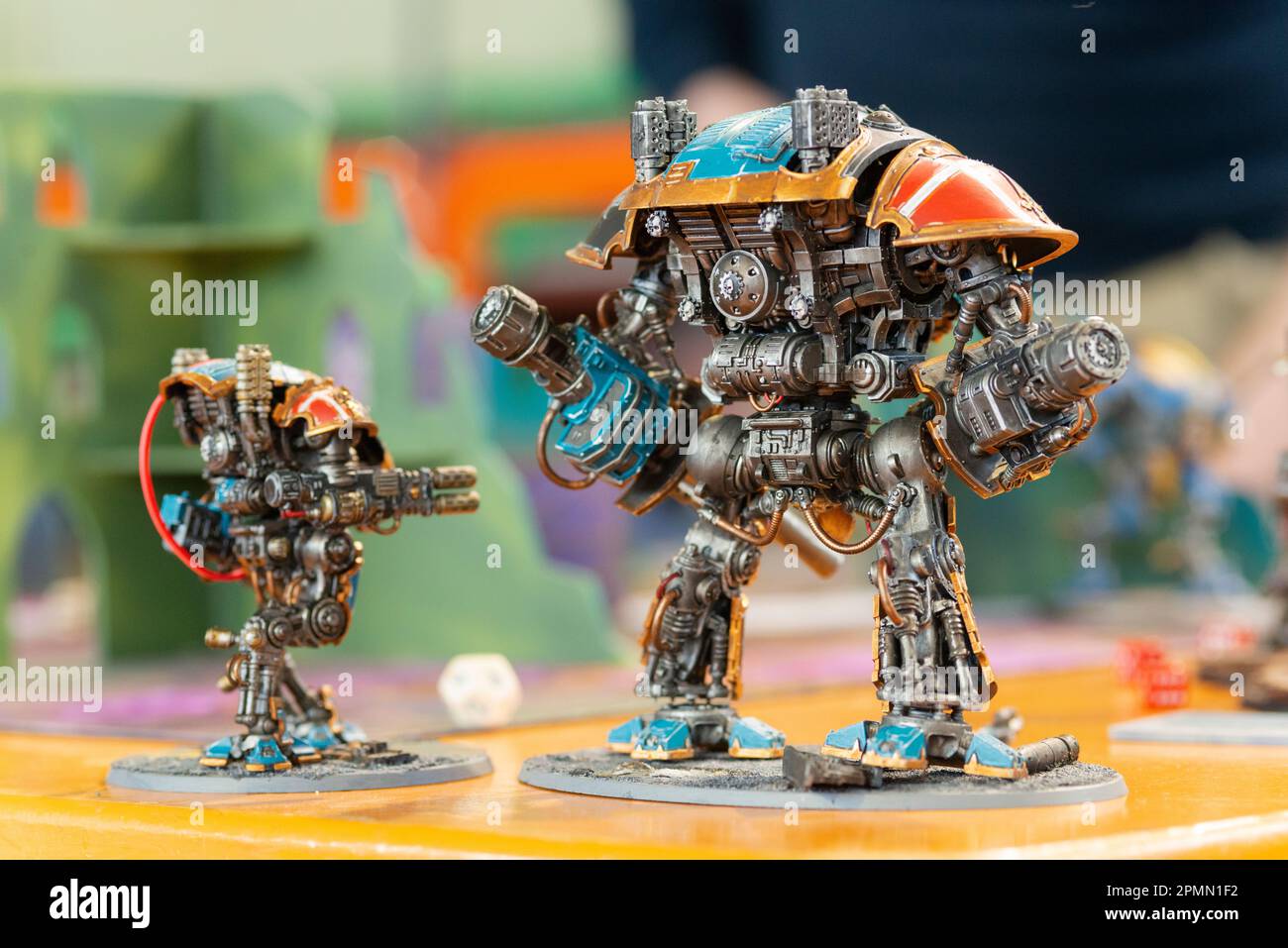 Set of Playing Action Figures, Warhammer 40,000 Miniature Figure Stock ...