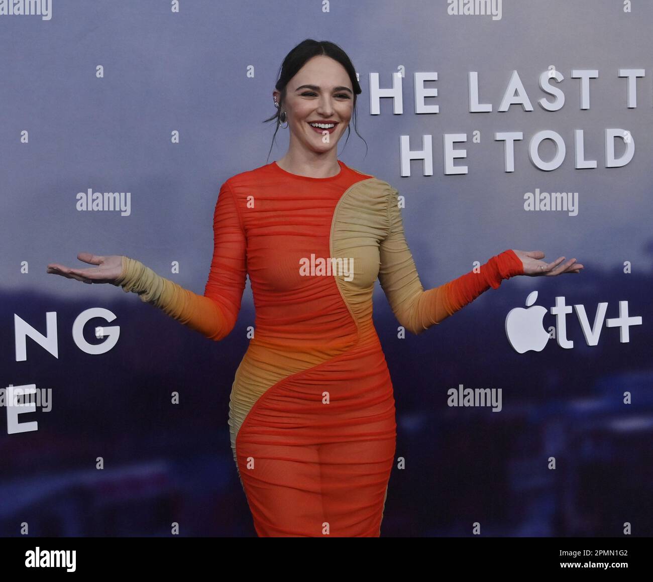 LA, USA. April 13, 2023. US actress Tyner Rushing attends the premiere ...